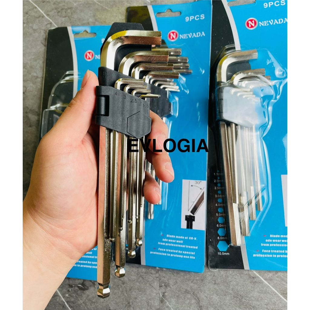 Jual Kunci L Set Panjang Hex Key Wrench Set Segi-Segi Segi-ballpoint ...