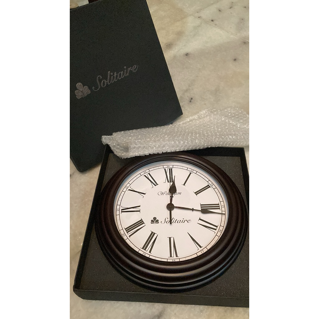 Jual Bca SOLITAIRE jam dinding hadiah souvenir merchandise bca ...