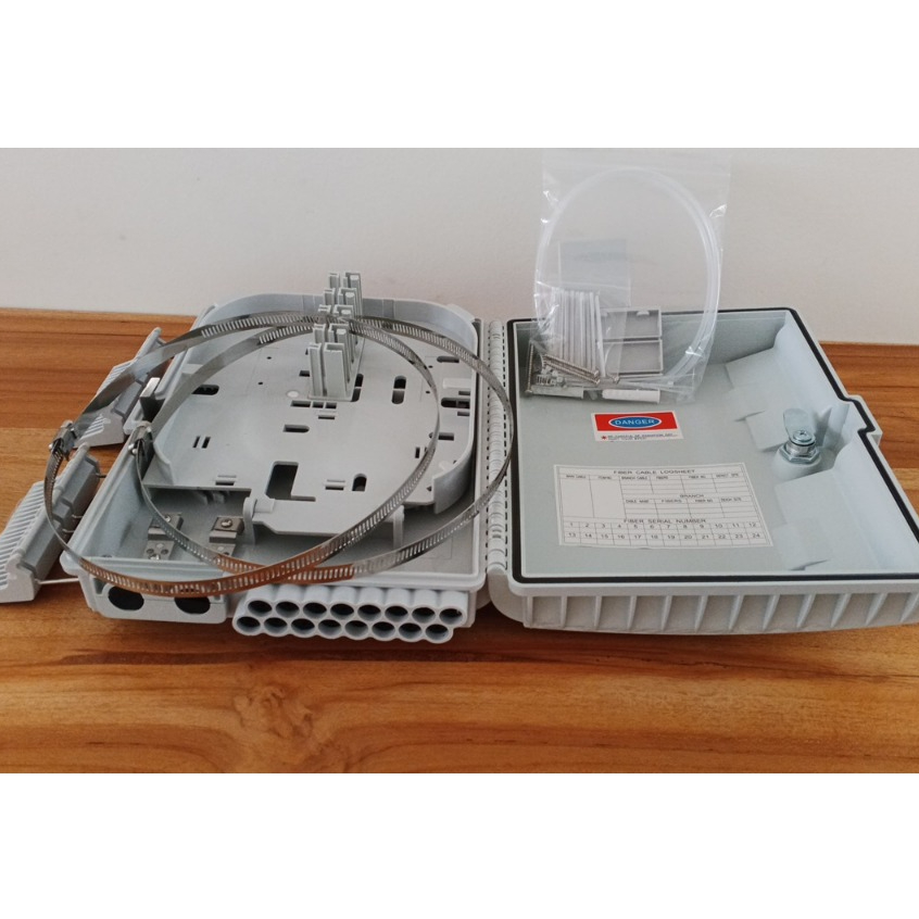 Jual ODP 16 CORE (HARGA TERJANGKAU) DOUBLE TRAY Combo (PLC & BOX ...