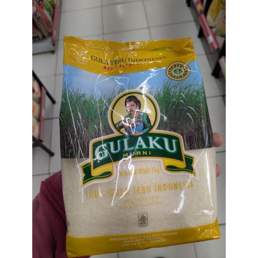 Jual Gulaku gula pasir kuning 1 kg | Shopee Indonesia