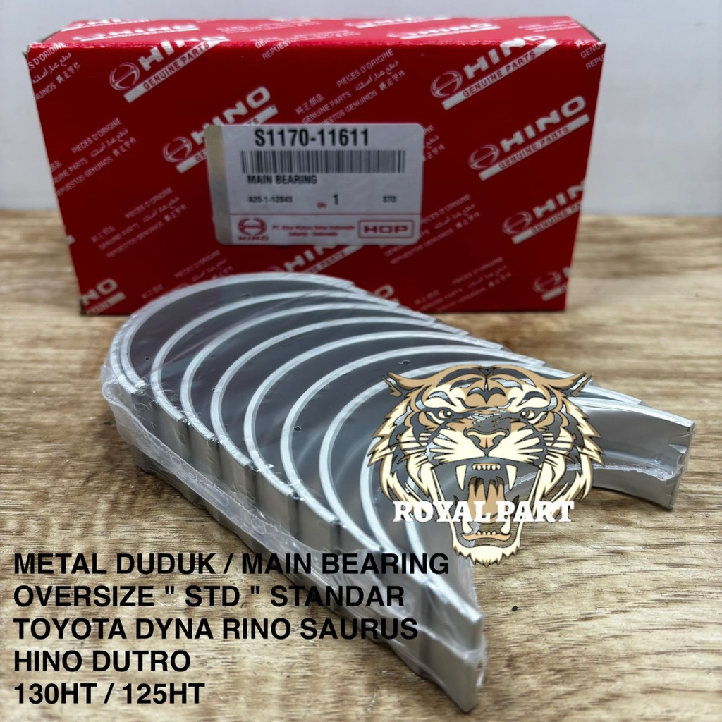Jual METAL DUDUK OS STD TOYOTA DYNA RYNO SAURUS HINO DUTRO HT130 HT125 130HT 125HT HT 130 125 HT ...