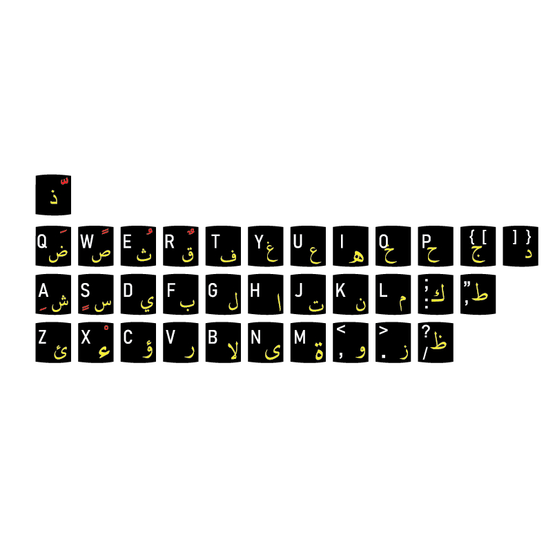 Jual stiker keyboard arab | Shopee Indonesia
