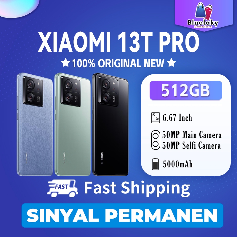 Jual XIAOMI 13T Pro 5G NFC RAM 12/512GB NEW BARU ORIGINAL100% INTER ...