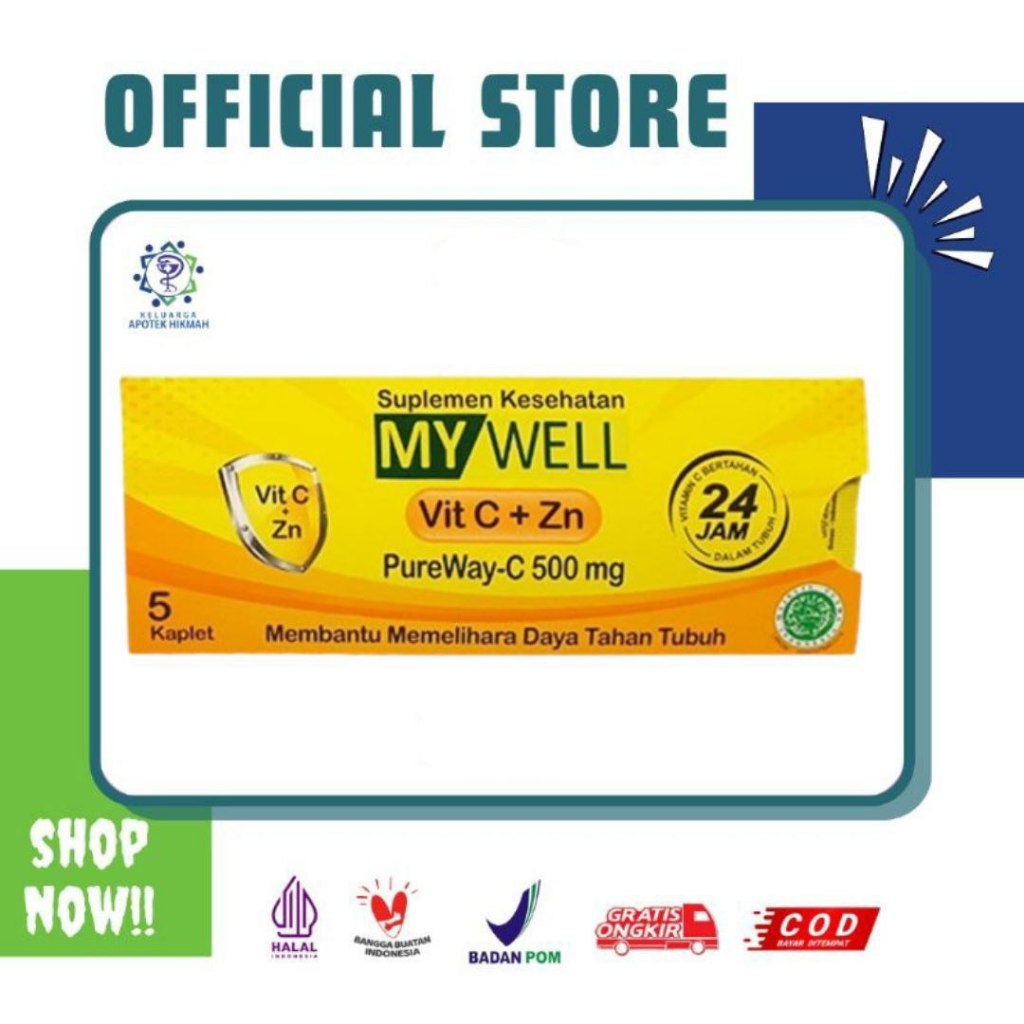 Jual My well tablet suplemen multivitamin kesehatan daya tahan tubuh ...