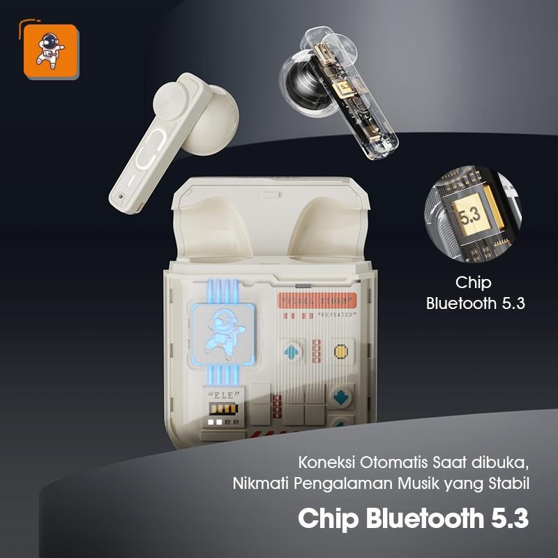 Jual ACOME Headset Earphone TWS Bluetooth 5.3 Transparent Low Latency ...