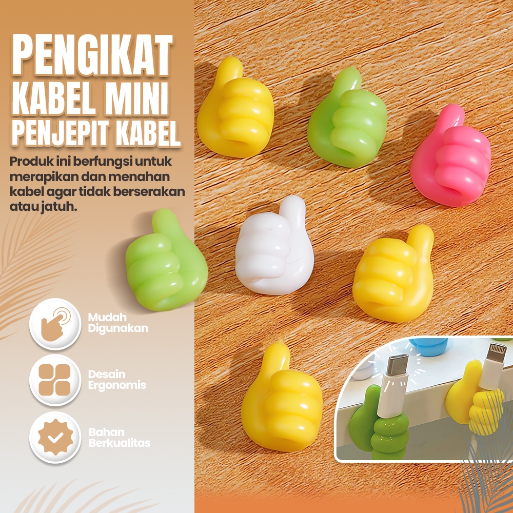 Jual Thumb Hook Penjepit Kabel – Gantungan Kabel Casan Motif Ibu Jari ...