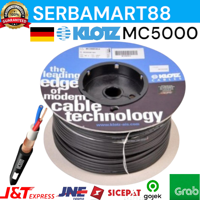 Jual KABEL MIC AUDIO KLOTZ MC 5000 / KLOTZ MC5000 KABEL MICROPHONE ...