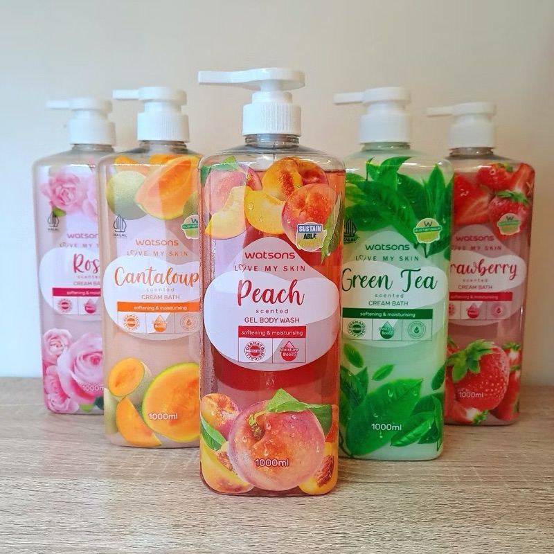Jual Sabun Watsons Body Wash 1 Liter / Sabun Mandi Cair | Shopee Indonesia