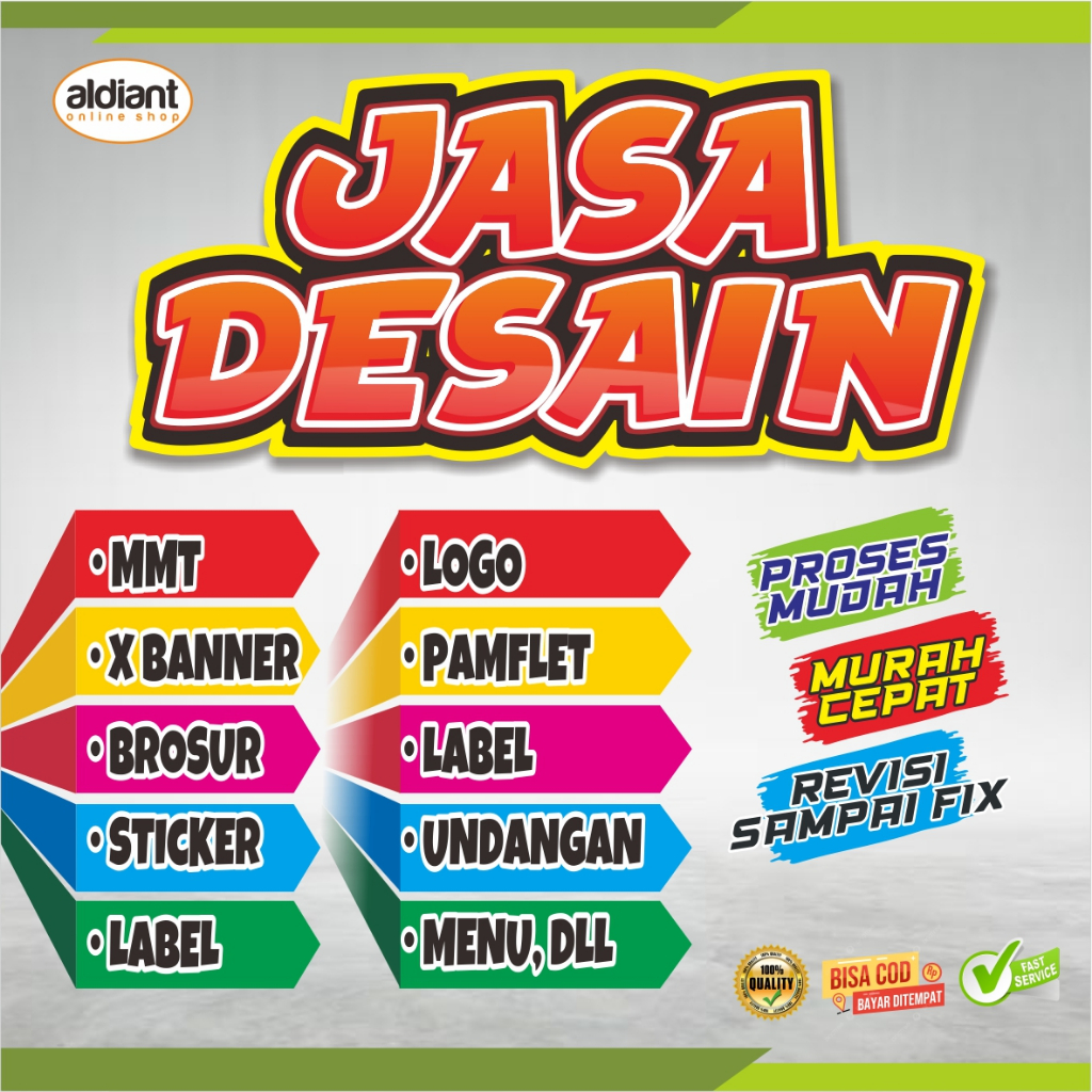 Jual JASA DESAIN GRAFIS / MMT / BANNER / STIKER / LABEL / DLL | Shopee ...