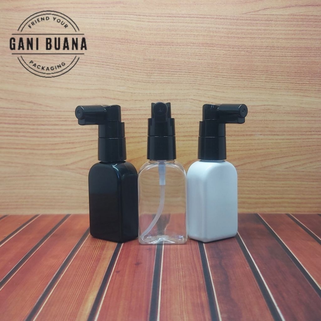 Jual BOTOL SPRAY 30ML KOTAK VARIAN WARNA TUTUP SPRAY NOZLE NECK 18 ...