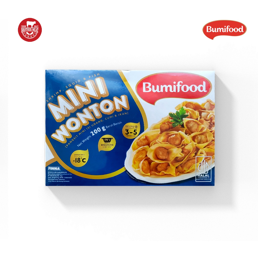 Jual Bumifood Mini Wonton / Pangsit Udang Mini - Brothermeatshop ...