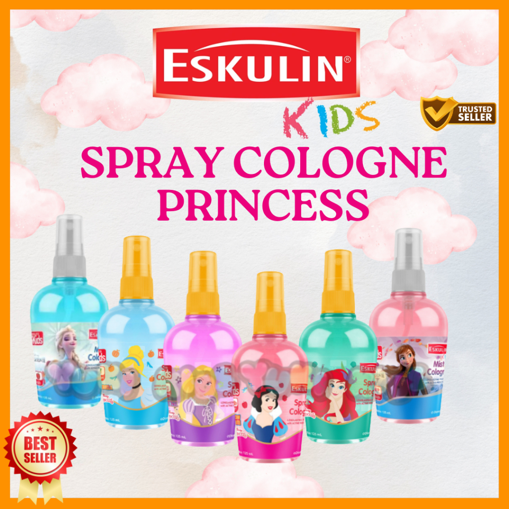 Jual Eskulin Kids Cologne Spray Princess 125ml – Parfum Anak Aroma ...