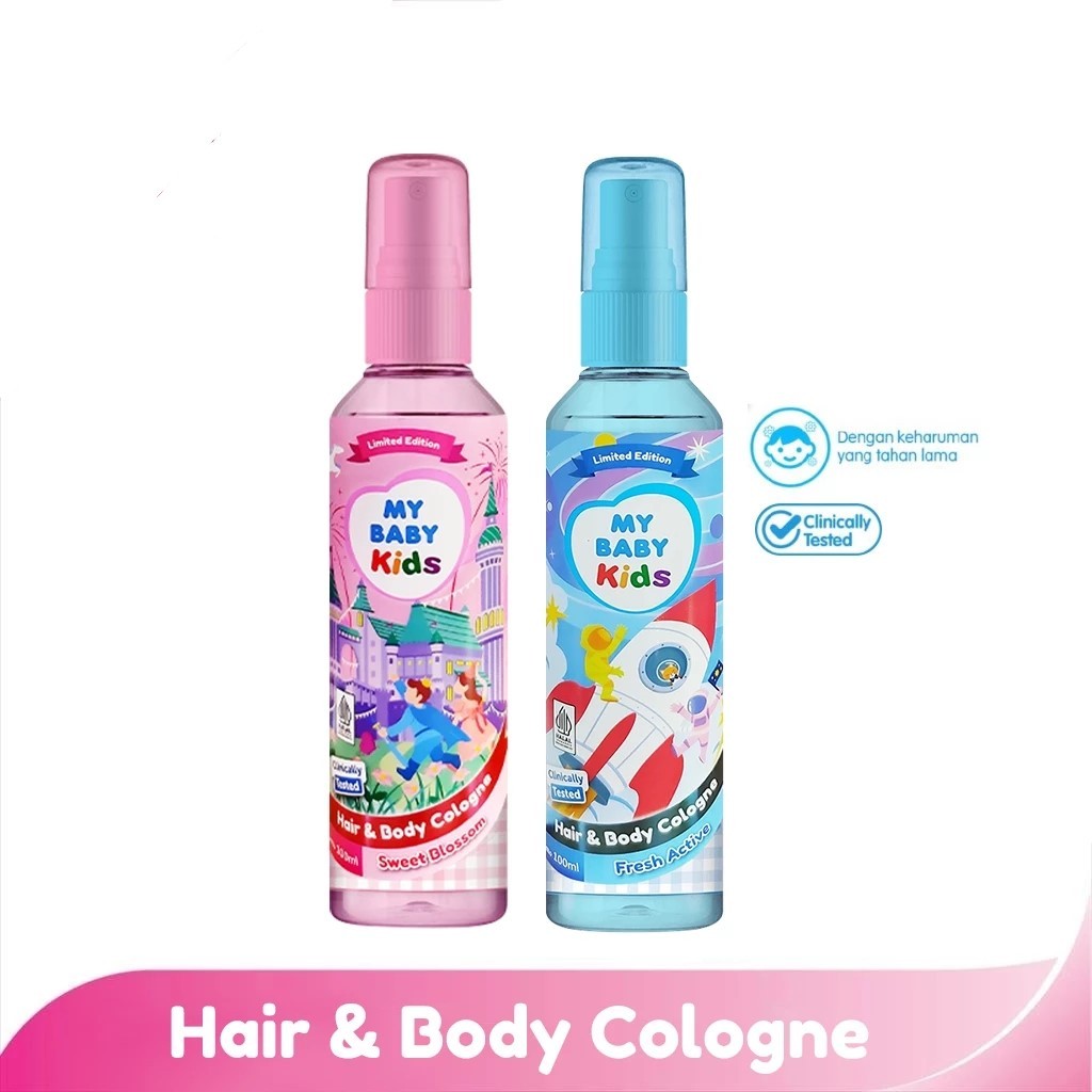 Jual MY BABY KIDS - 2IN1 HAIR AND BODY COLOGNE LIMITED EDITION ( 100 ml ...