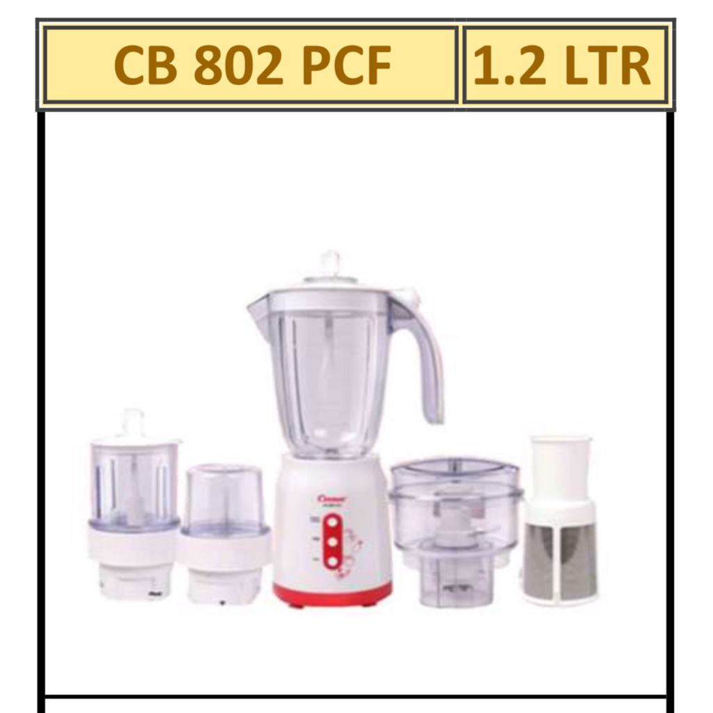 Jual Blender cosmos CB 802 PCF / CB802PCF 4in1 with chopper penggiling ...