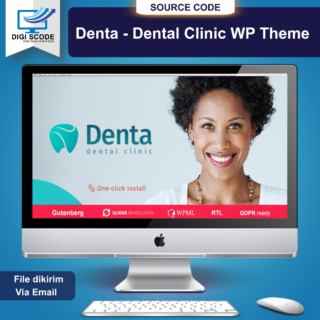 Jual Denta - Dental Clinic WP Theme - SOURCE CODE | Shopee Indonesia