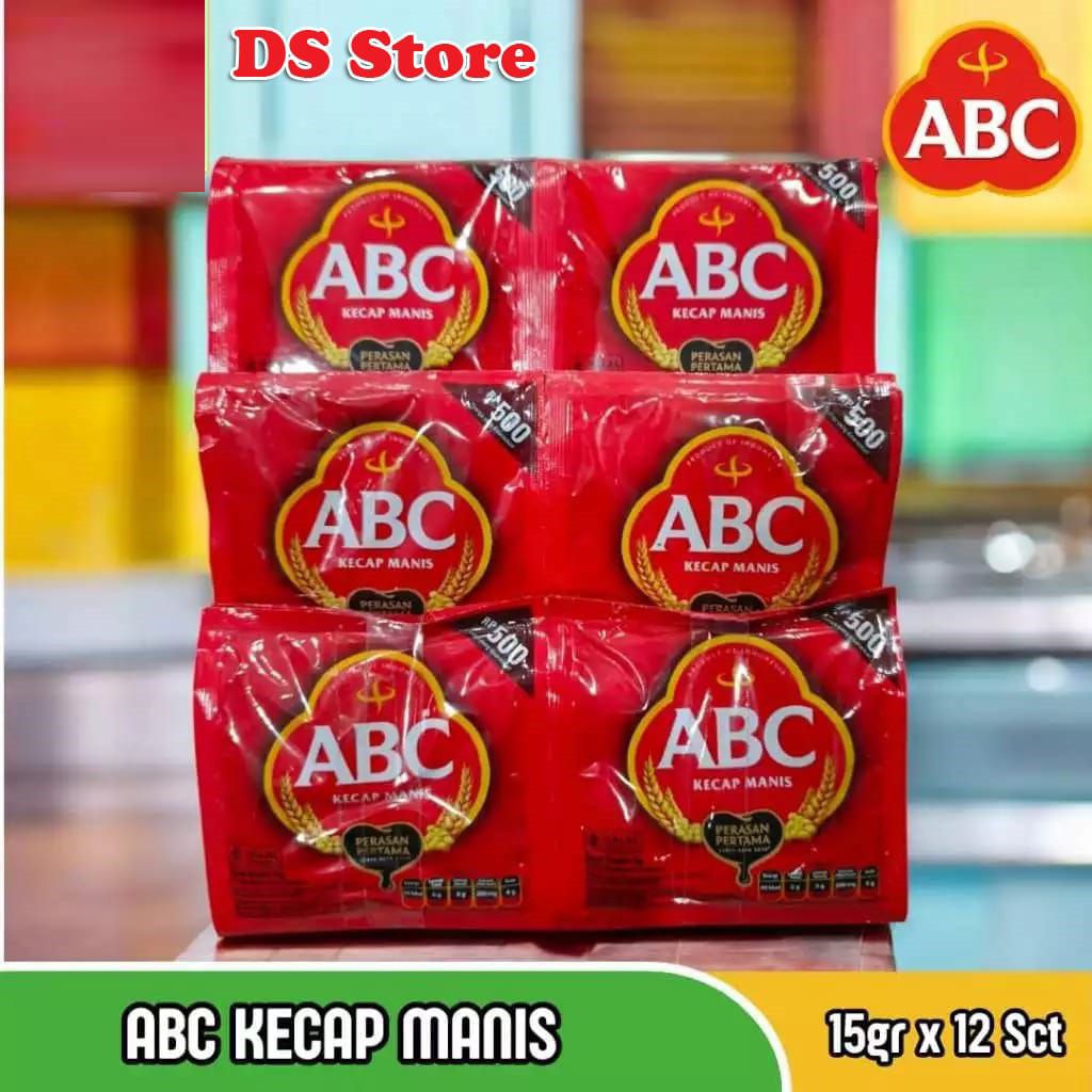 Jual ABC Kecap Manis Sachet 15g×12 Sct | Shopee Indonesia