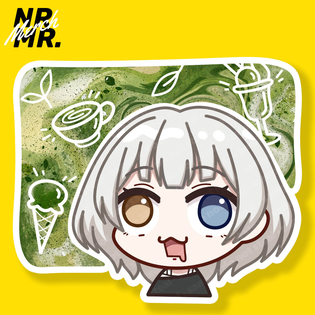 Jual Kaname Raana "Matcha Galaxy" fanmade vinyl sticker Bang Dream It's ...