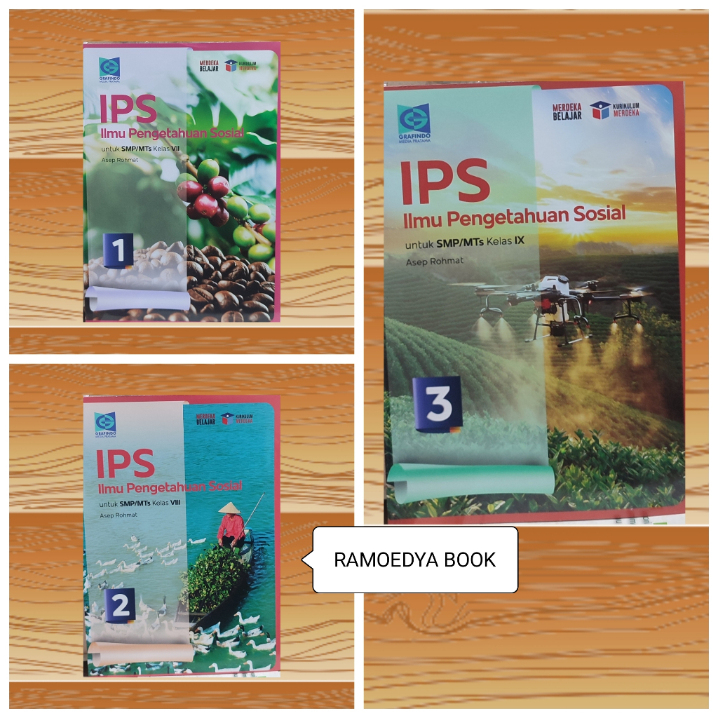 Jual Buku IPS Revisi SMP/MTs kelas 7,8,9 Kurikulum Merdeka Grafindo | Shopee Indonesia