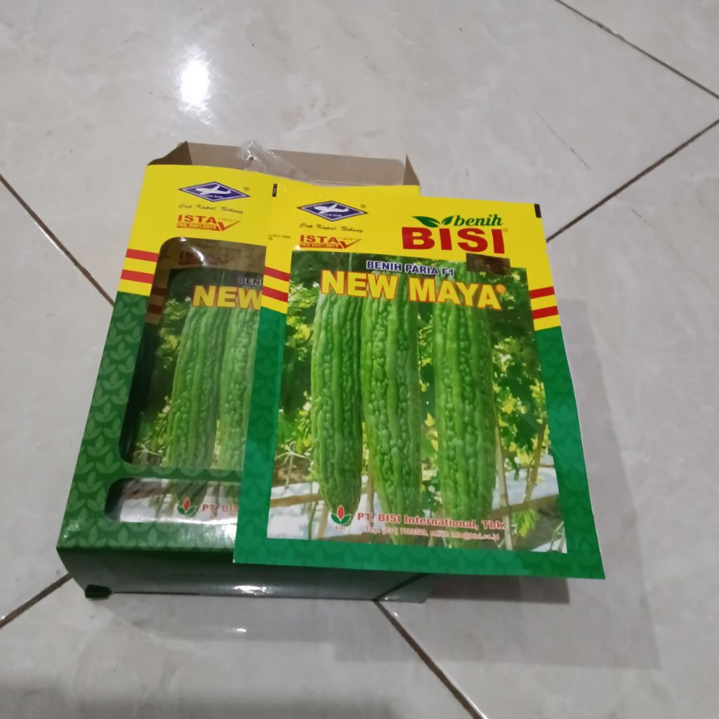 Jual Benih Bibit Paria Pare New Maya F1, Tipe jumbo Bangkok (Panjang ...