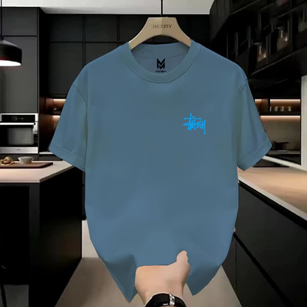 Jual Kaos Keren!!! Kaos Distro Motif Tusi Spg Text Sky Blue Premium ...