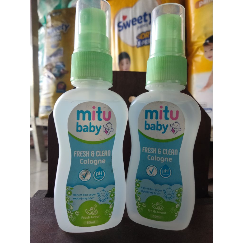 Jual mitu baby cologne fresh & clean 50ml | Shopee Indonesia