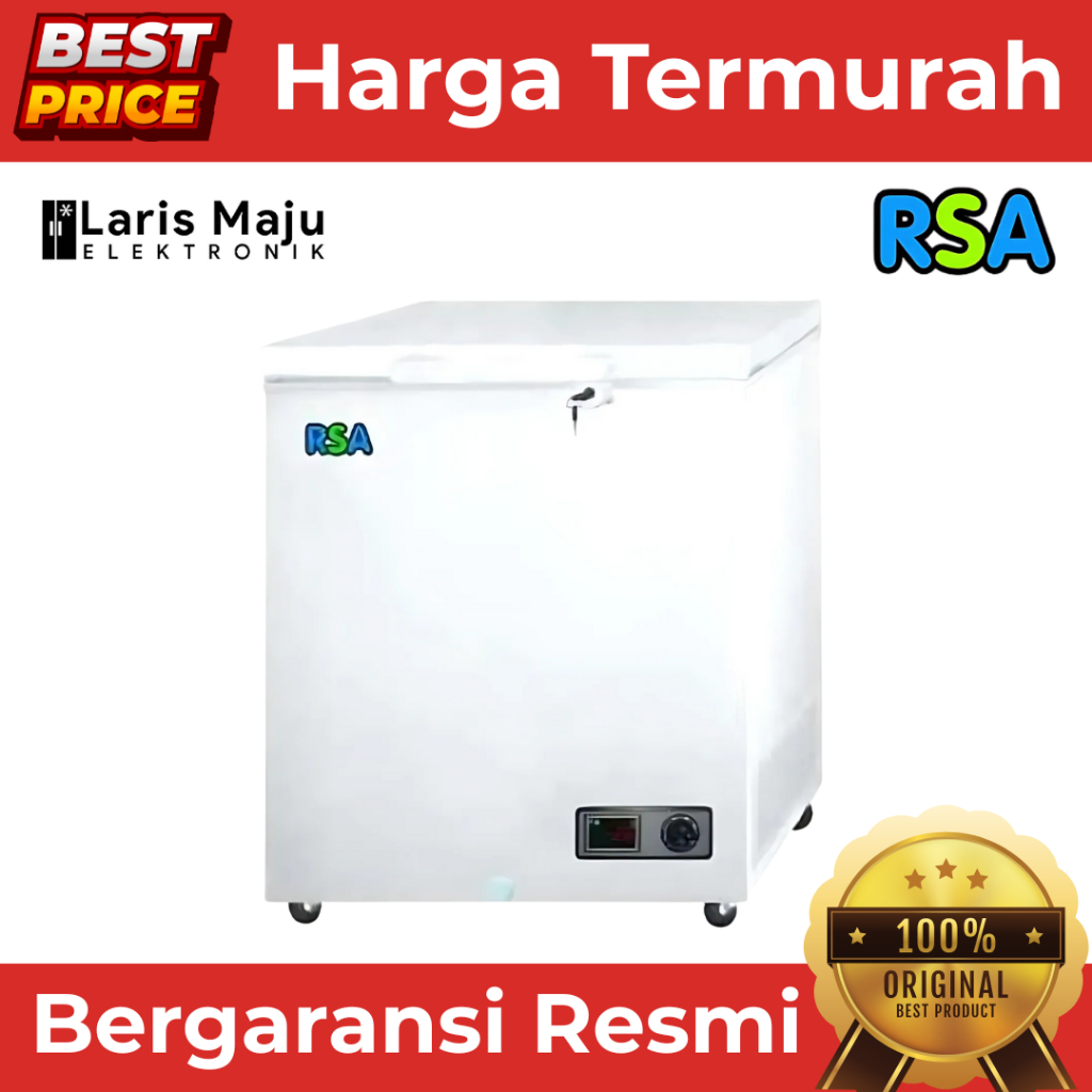 Jual RSA Chest Freezer CF 210 - Kapasitas 200 Liter Daya 125 Watt ...