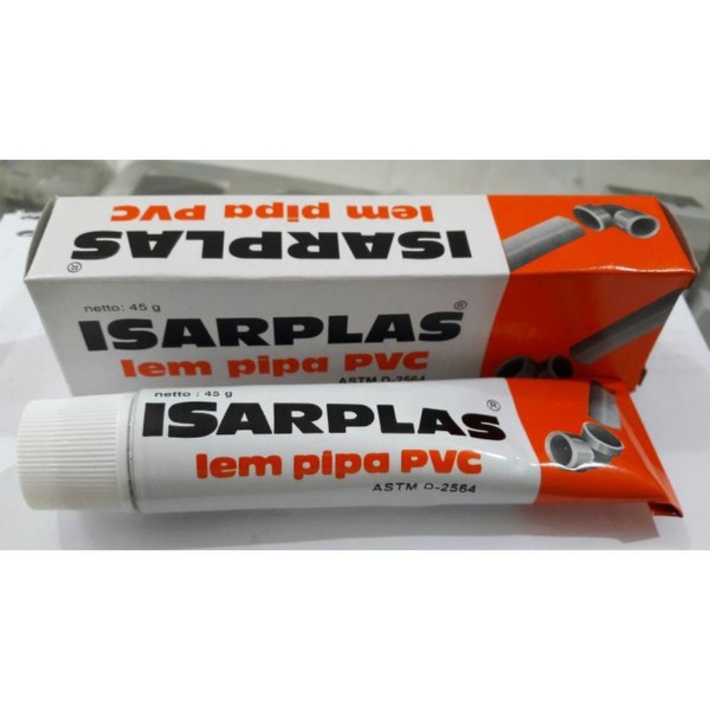 Jual lem pipa pvc isarplas tube 40gram | Shopee Indonesia