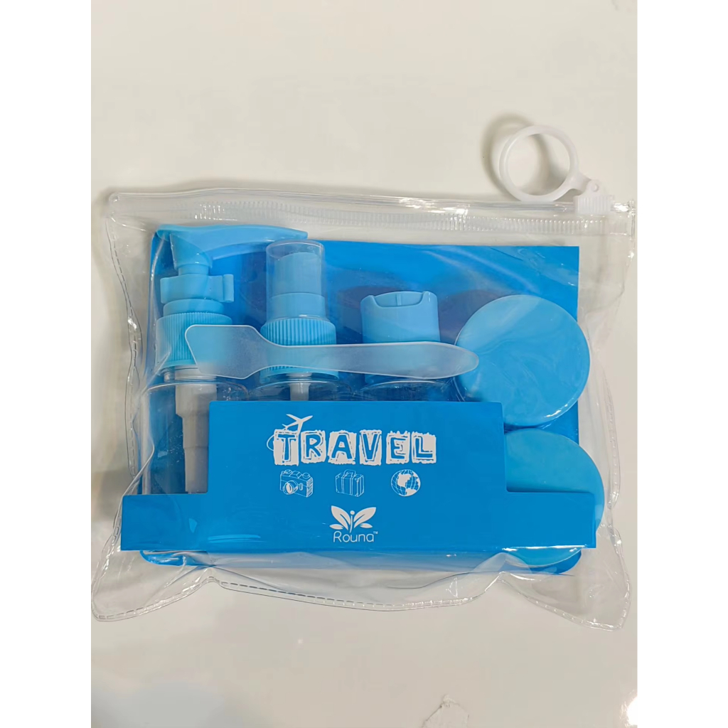 Jual Travel Pack Set Botol Travel Toiletries Package Kit 6 IN 1 Set Botol Tempat Sabun Lotion ...