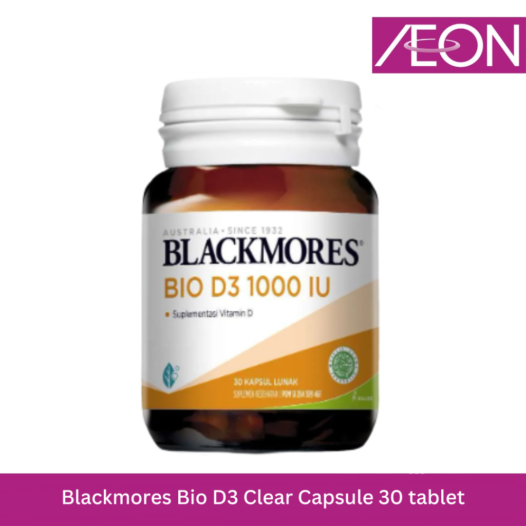 Jual Blackmores Bio D3 Clear Capsule 30 tablet | Shopee Indonesia
