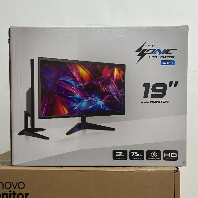 Jual Monitor LED Bulldozer Sonic SC-19HV SC-22HV 19 Inch 22 Inch HDMI ...