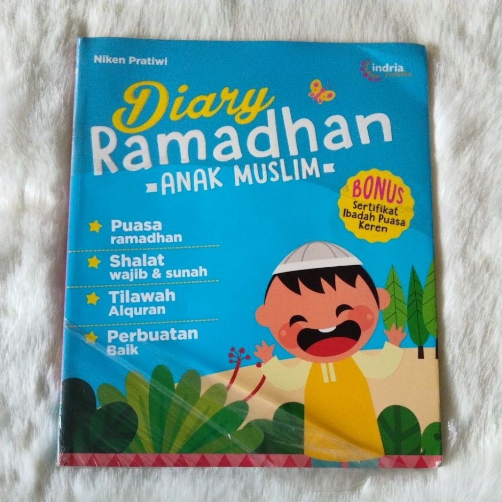 Jual Diary Ramadhan Anak Muslim (Bonus Sertifikat Ibadah Puasa Keren ...