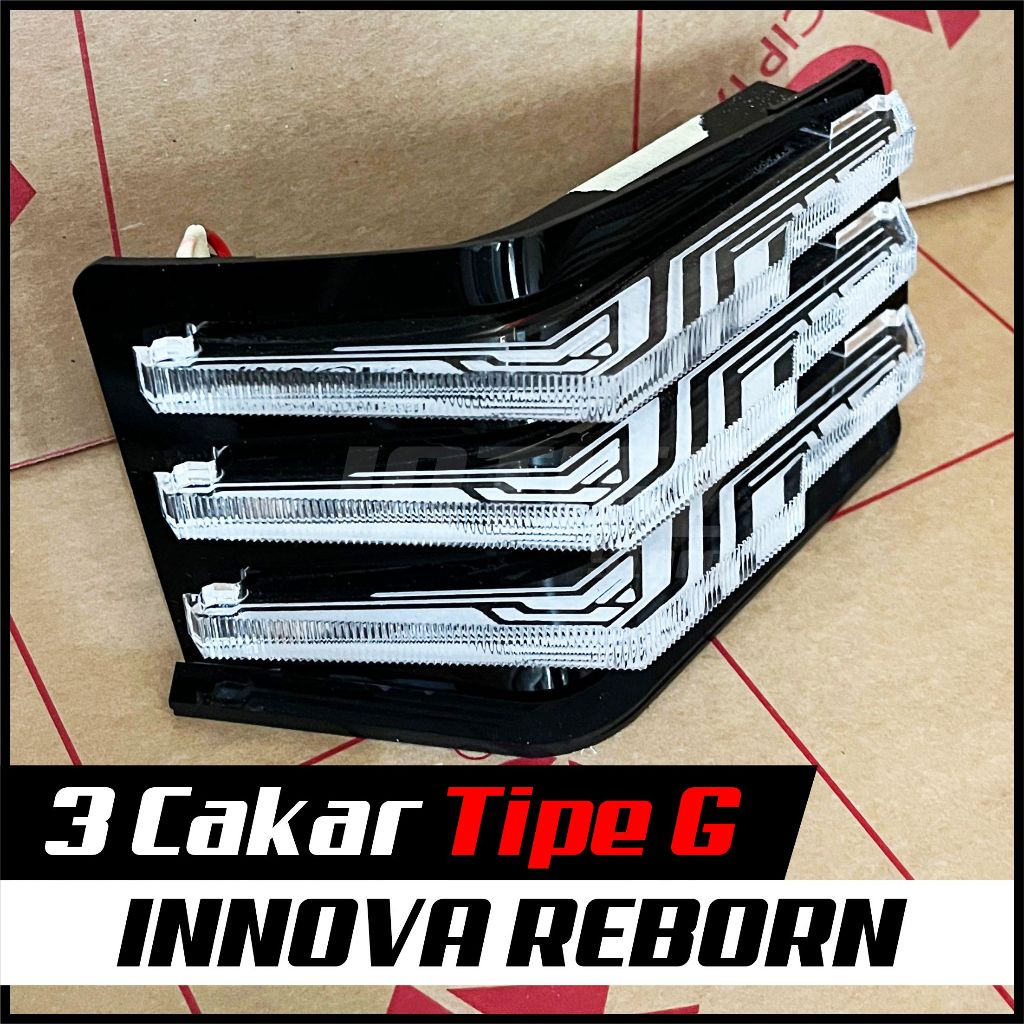 Jual Slim Frame Cakar Innova Reborn Type G/V - Lazy Light DRL Crystal ...