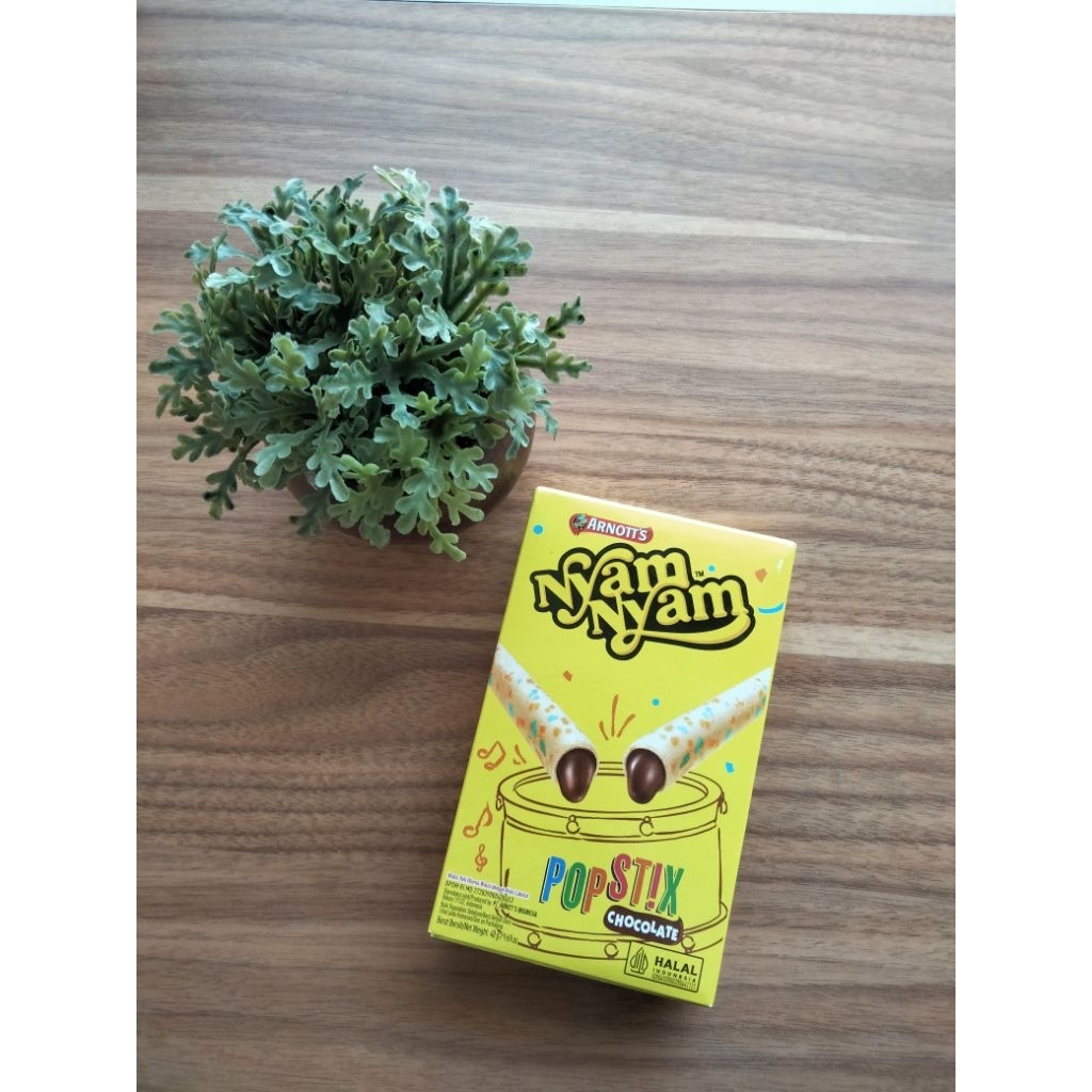Jual nyam nyam popstix chocolate 48g | Shopee Indonesia