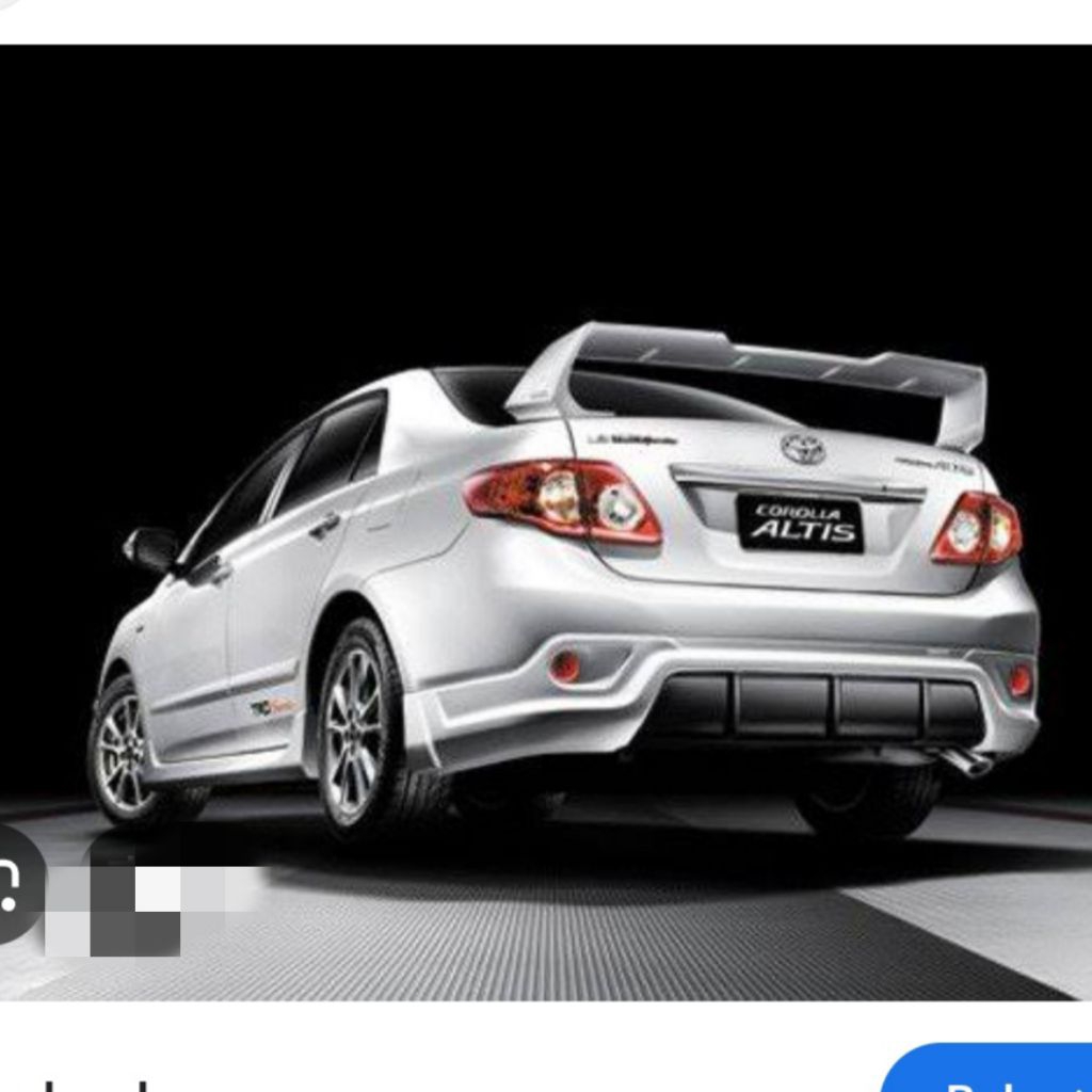 Jual BODYKIT Altis 2001-2005 . BODY KIT BODIKIT kuat-tebal-lentur ...