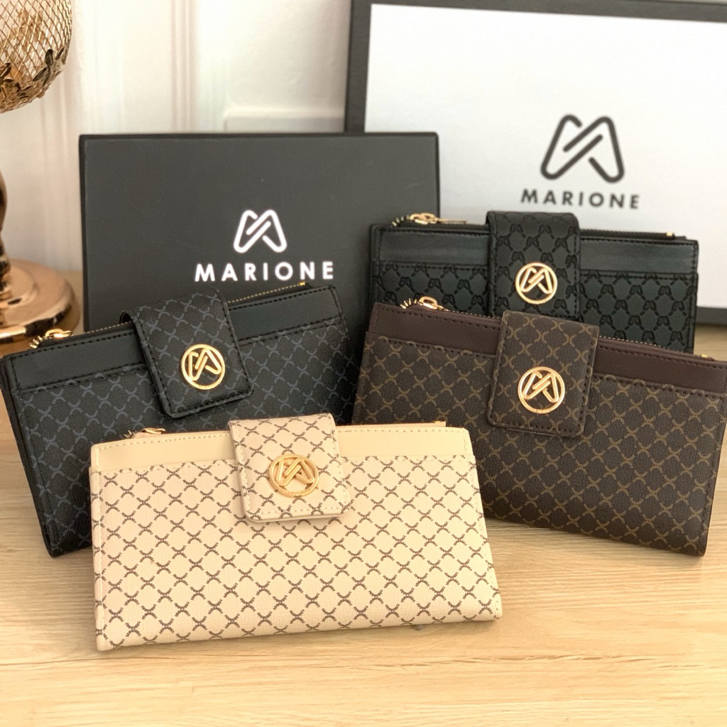 Jual MARIONE - VENETIAN DOMPET PANJANG KARTU DOUBLE ZIP FREE PAPERBAG ...