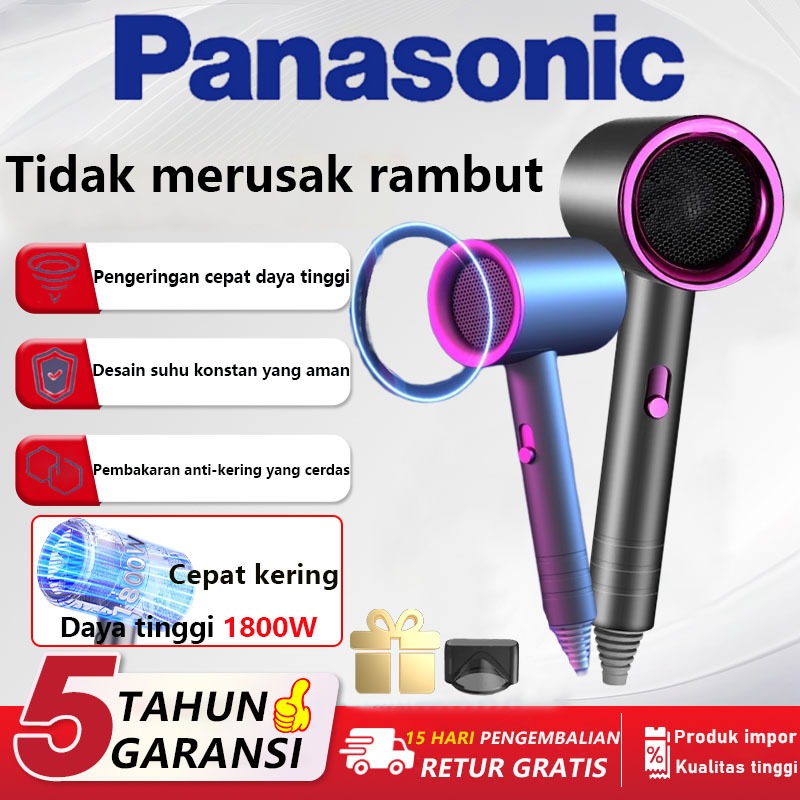 Jual Blower Rambut Professional: Kekuatan Angin 1800W, Keringkan Rambut ...