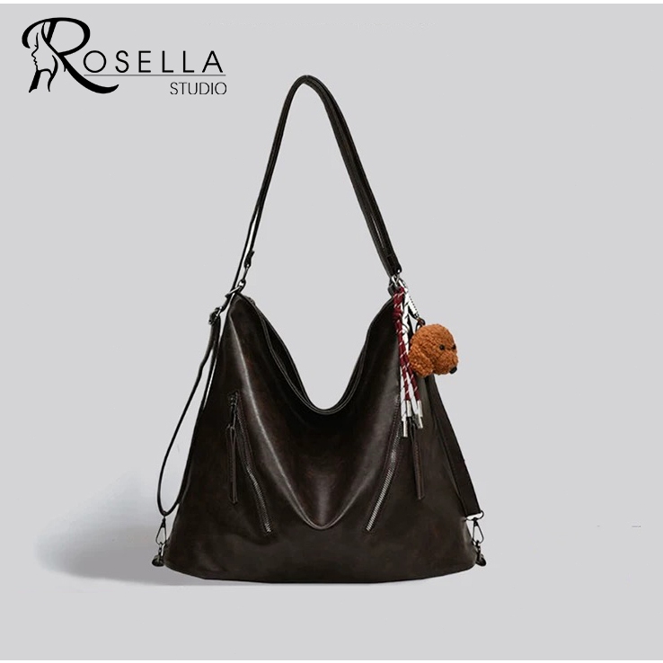 Jual RosellaStudio ready Tote bag Shoulder Bag kulit puTas selempang ...