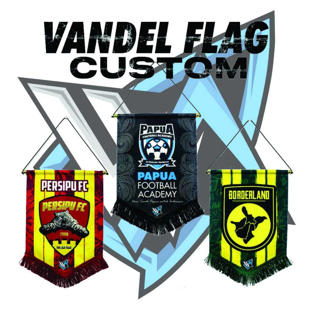 Jual BENDERA VANDEL PATAKA CUSTOM ( Tanpa Palang ) | Shopee Indonesia