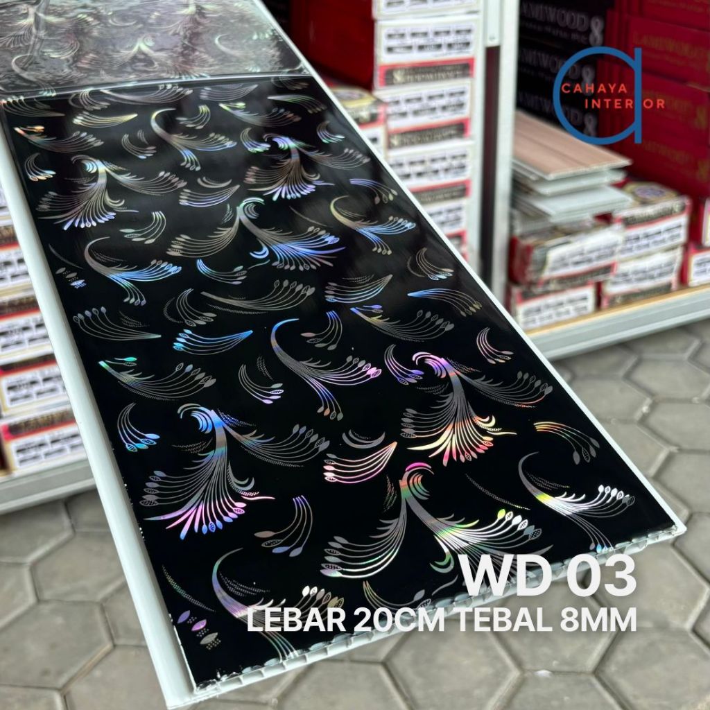 Jual Plafon PVC Motif Kayu Aneka Motif Putih Bersih Glossy High Quality ...