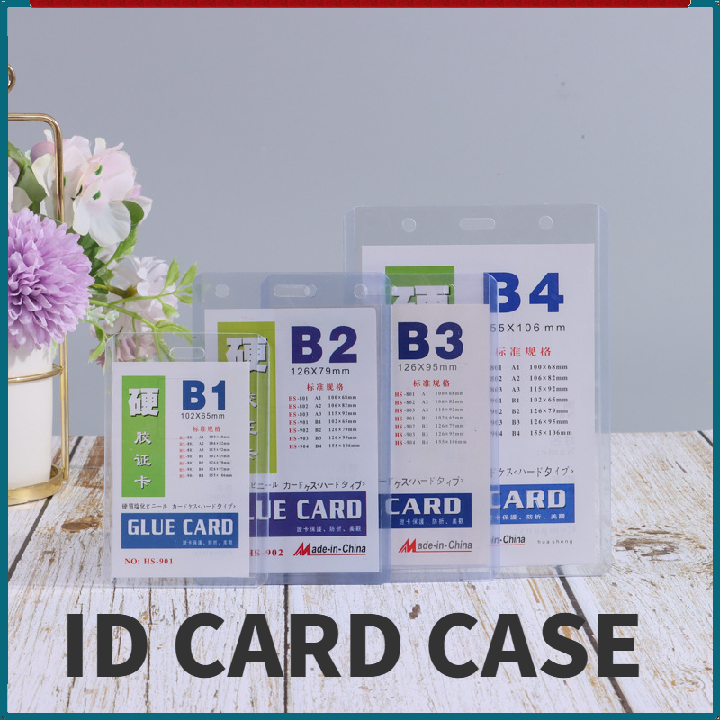 Jual ID CARD CASE / Mika ID Card Bening / Ukuran Kotak Id Card A1 / A2 / A3 / B1 / B2 / B3 / B4 ...