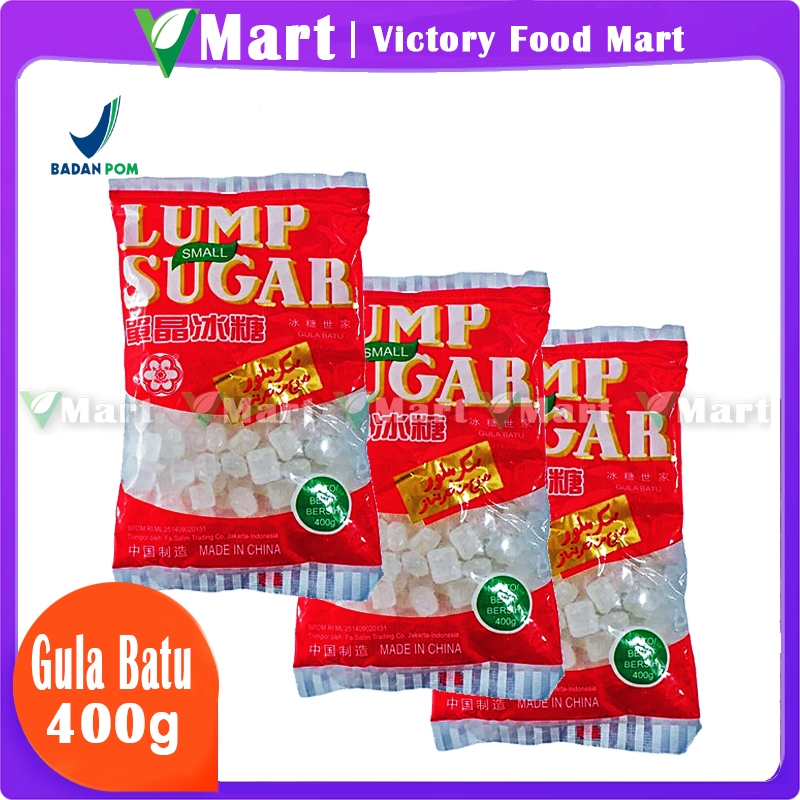 Jual Gula Batu Kristal / Lump Sugar /Gula Batu/Gula Batu Small 300-400 ...