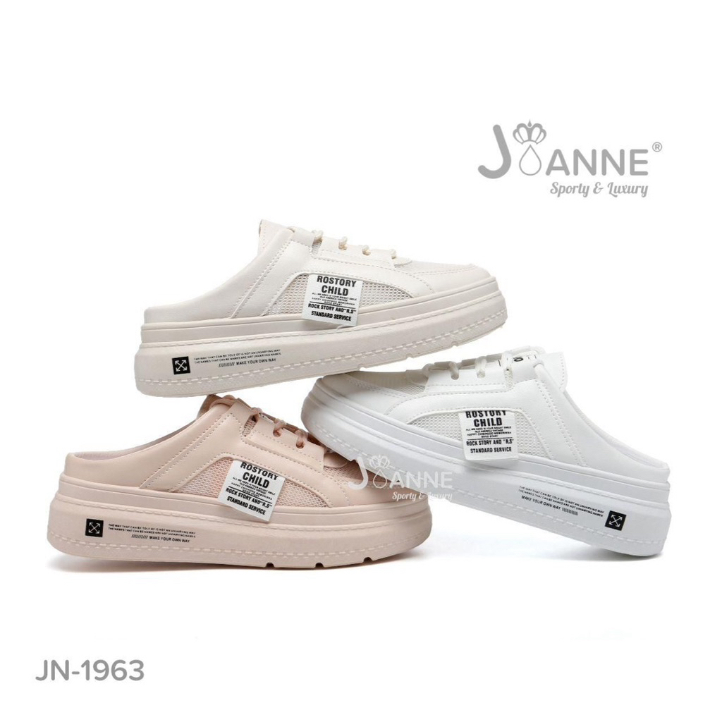 Jual Ready sepatu shoes sneakers original premium JOANNE Casual ...