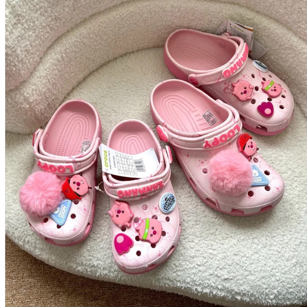 Jual [READY STOCK] LOOPY ZANMANG CLASSIC CLOG COLLABS JUNIOR & DEWASA ...