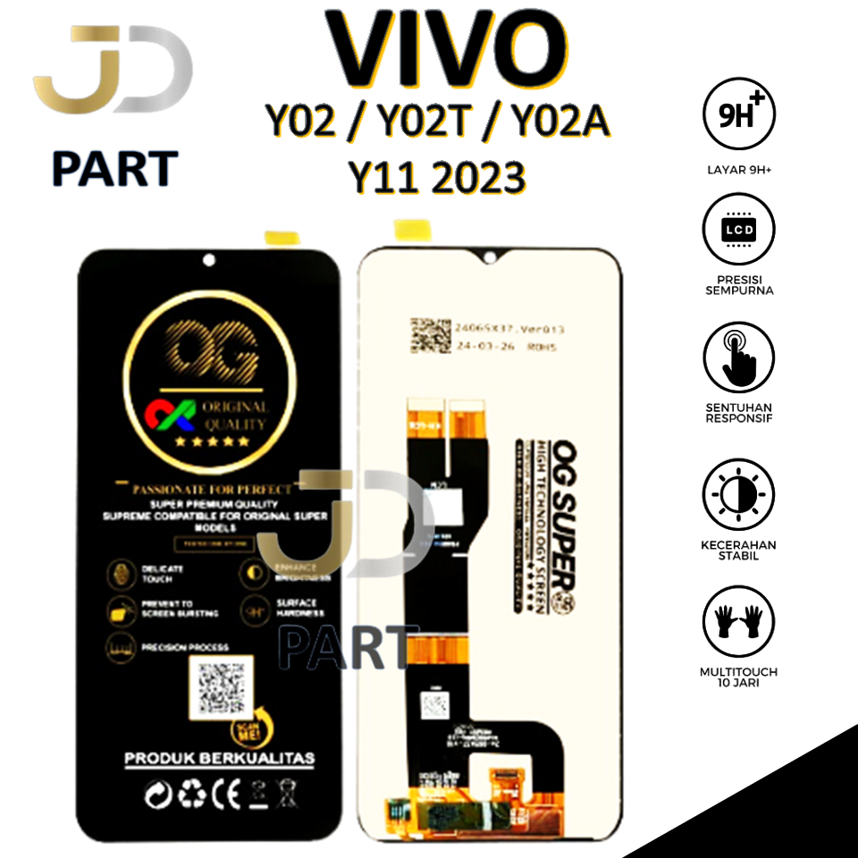 Jual LCD TOUCHSCREEN VIVO Y02 / Y02T / Y02A / Y11 2023 COMPLETE ...