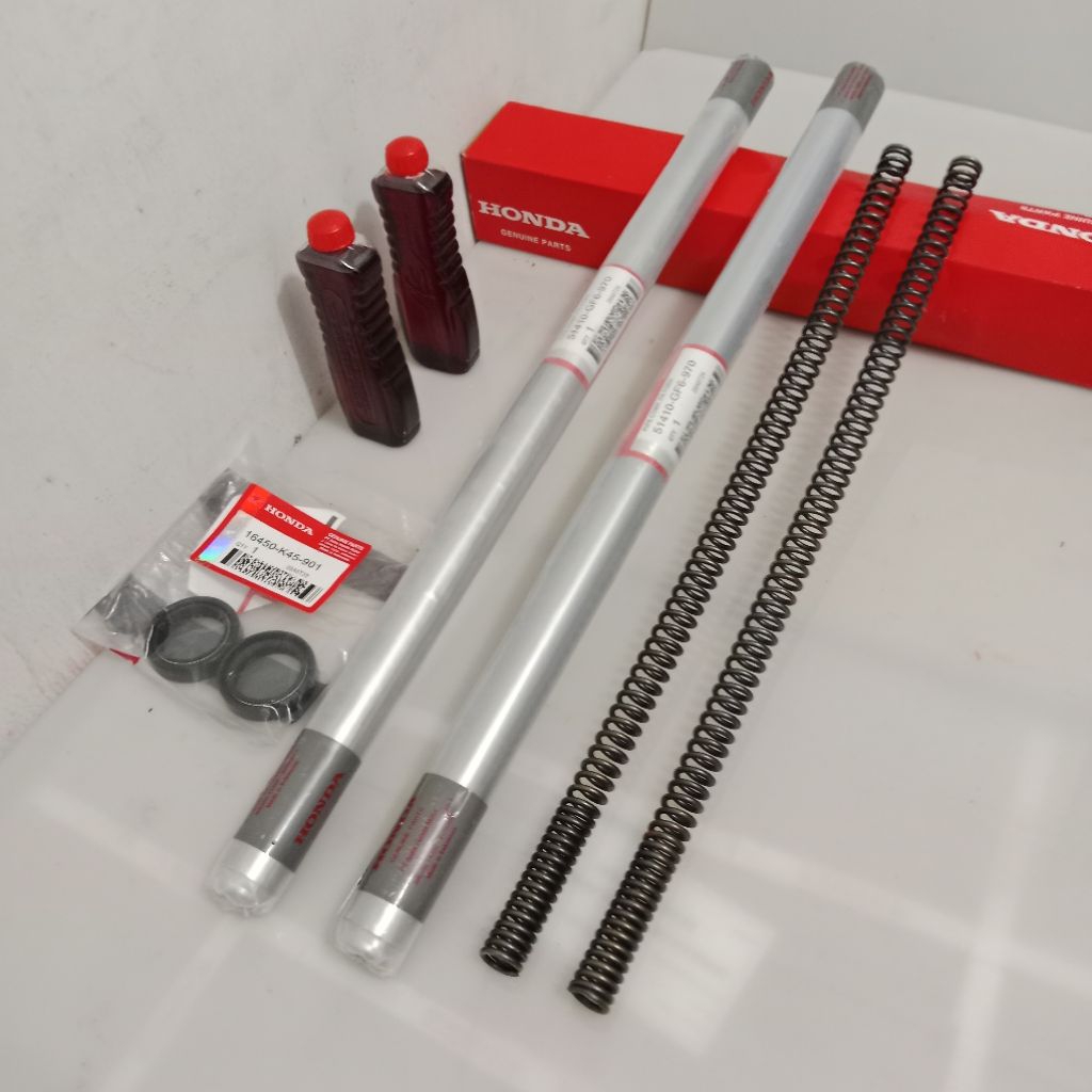 Jual Shock depan paket komplit honda win honda win honda win gl 100 gl ...