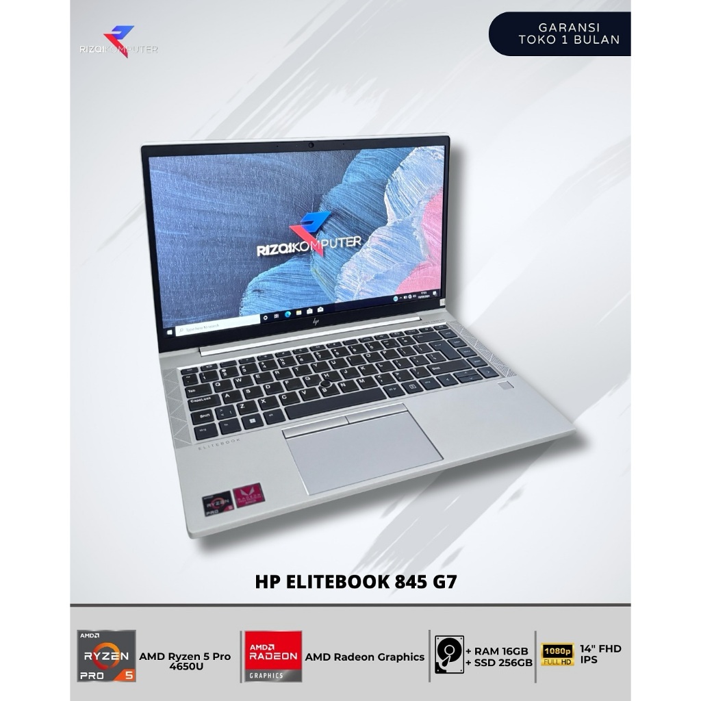 Jual HP EliteBook 845 G7 AMD Ryzen 5 Pro 4650U Ram 16GB SSD 256GB bangh | Shopee Indonesia