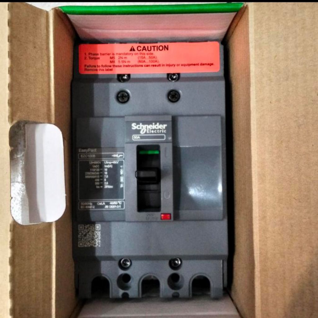 Jual Schneider MCCB 3P 50A EZC100B | Shopee Indonesia