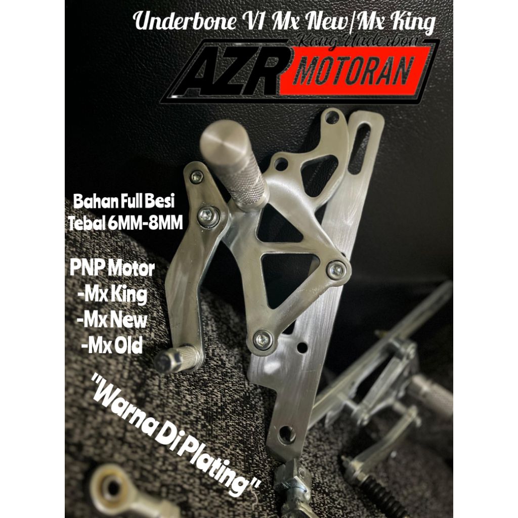 Jual Footstep Mx king underbone mx king model rcb footstep mx new model ...