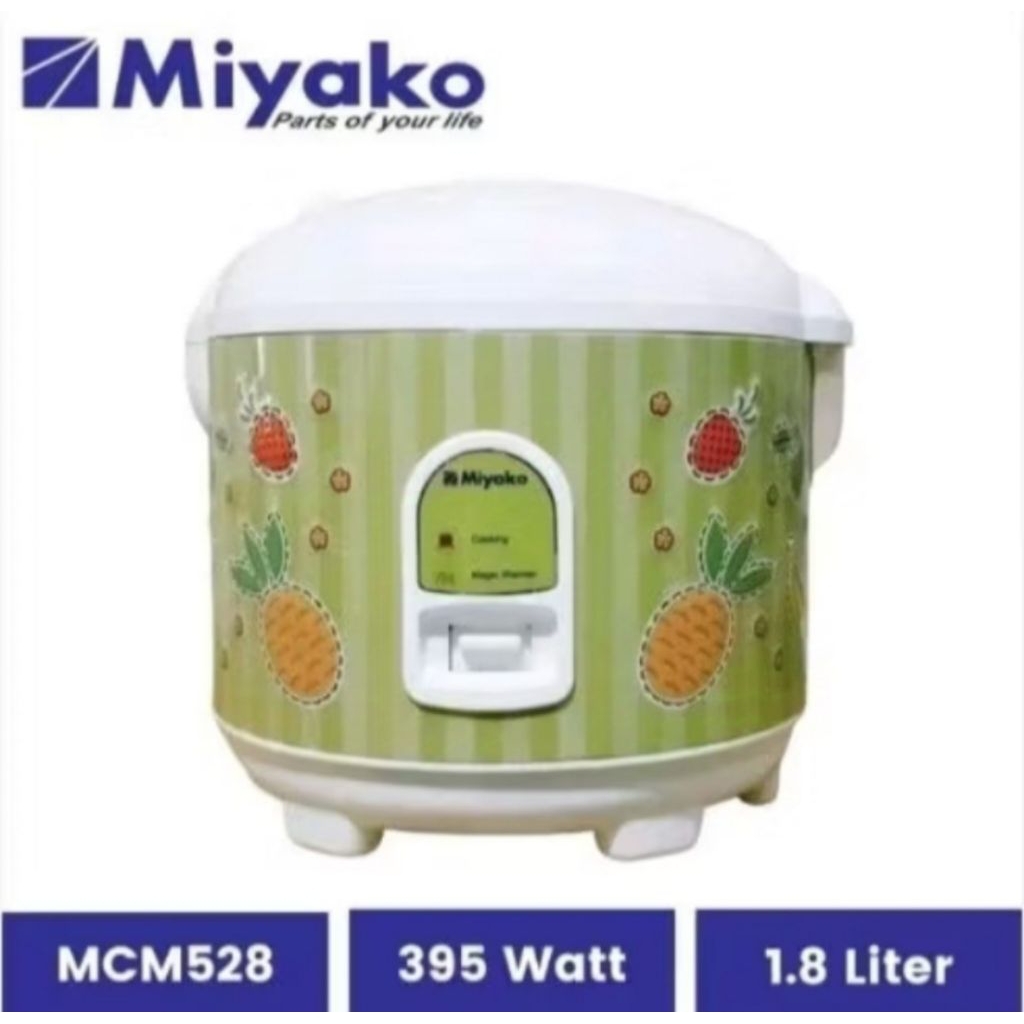 Jual Magic Warmer Plus Miyako MCM-528 1,8 Liter Mix fruit | Shopee ...