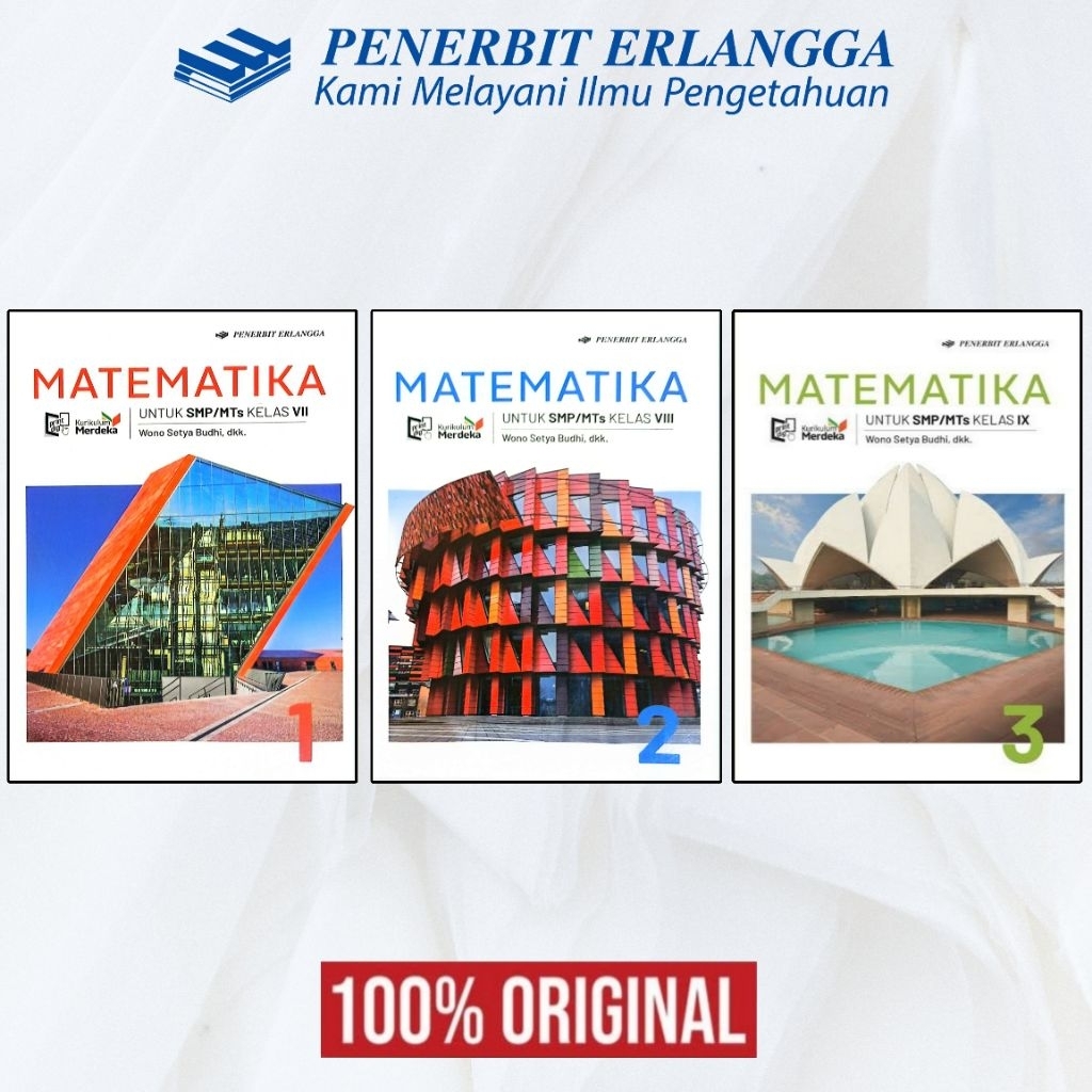 Jual Erlangga : Matematika untuk Siswa SMP / MTs Kelas 7 8 9 - Kurikulum Merdeka | Shopee Indonesia